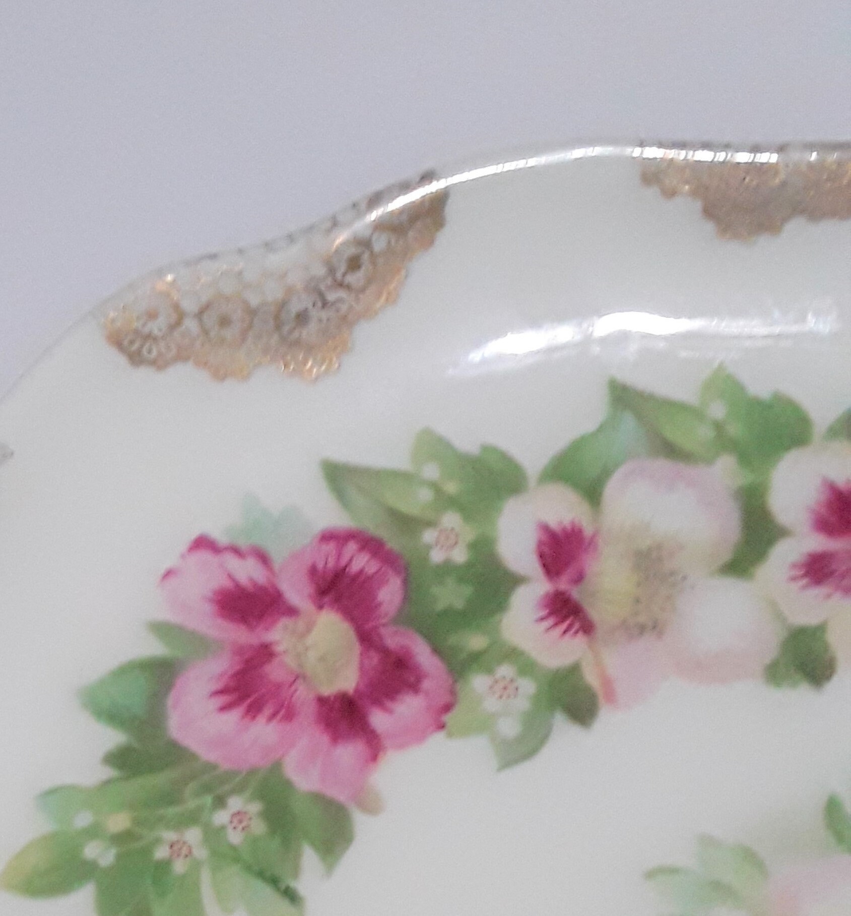 Three Antique Rosenthal Company (of Bavaria, Germany) Porcelain Plates ...
