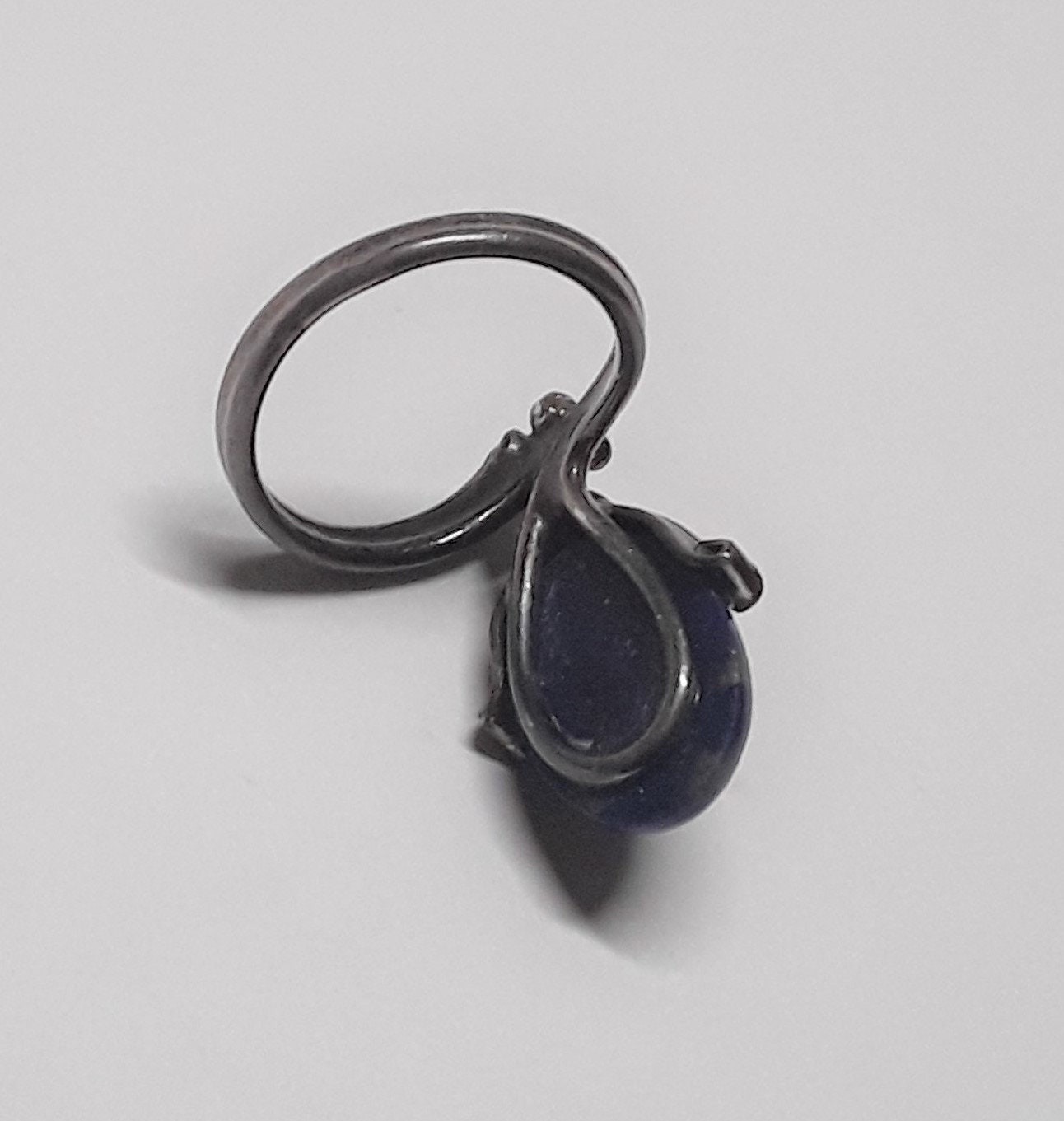 Vintage Taxco mexico Sterling Silver and Lapis Lazuli Cats - Etsy