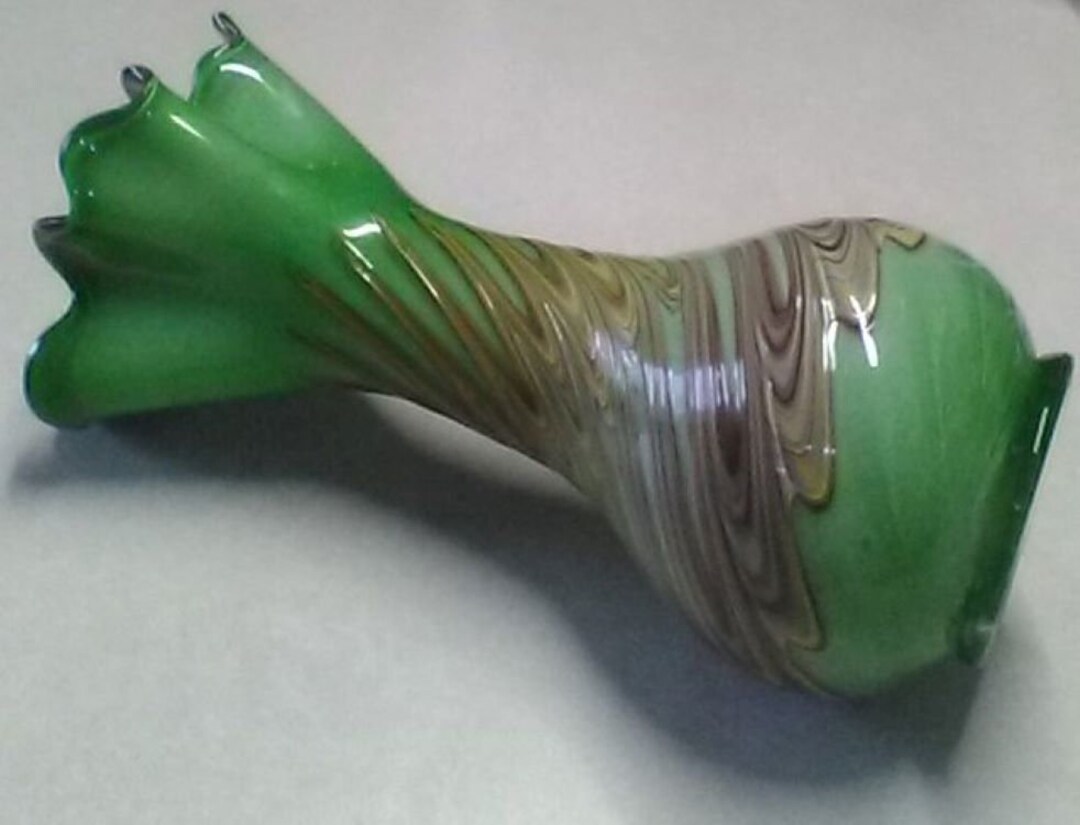 Large Vintage Darrius Zarrin Hand Blown Double-layered French Art Glass ...