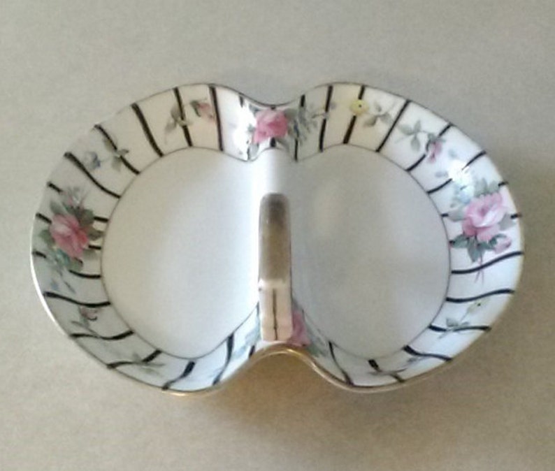 Vintage Japanese Nippon Hand-painted Divided Candy Dish, Made Between ...