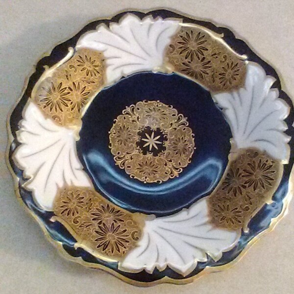 Gilded Plate - Etsy