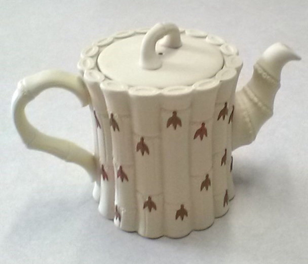 Vintage Wedgwood Terra Cotta on Yellow Primrose Jasperware Teapot, With ...