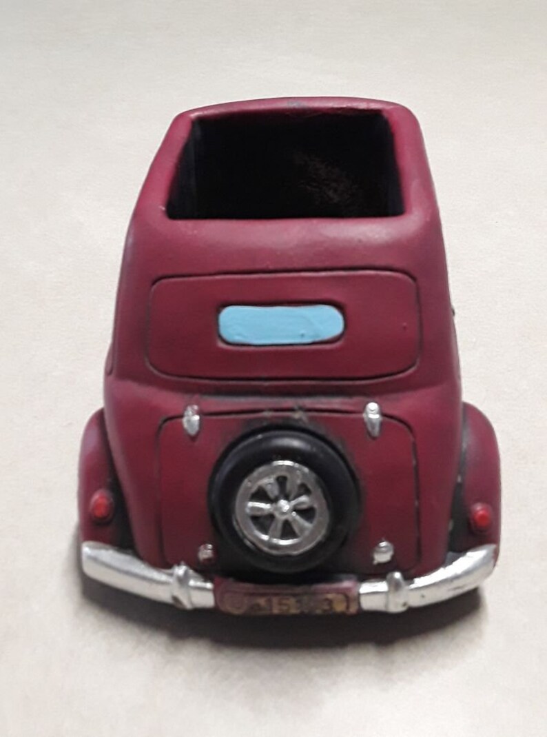 3 Vintage Cast Iron Classic Cars, Including 2 Toys (1 Painted & 1 Made ...