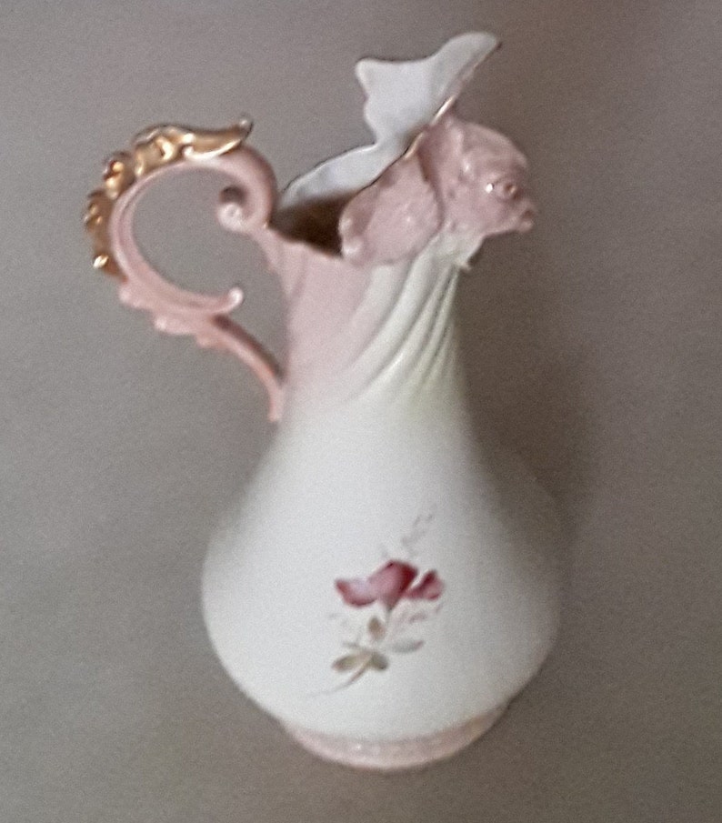 Antique Robert Hanke (of Austria) Pottery Pitcher/ewer 'with Spout and ...