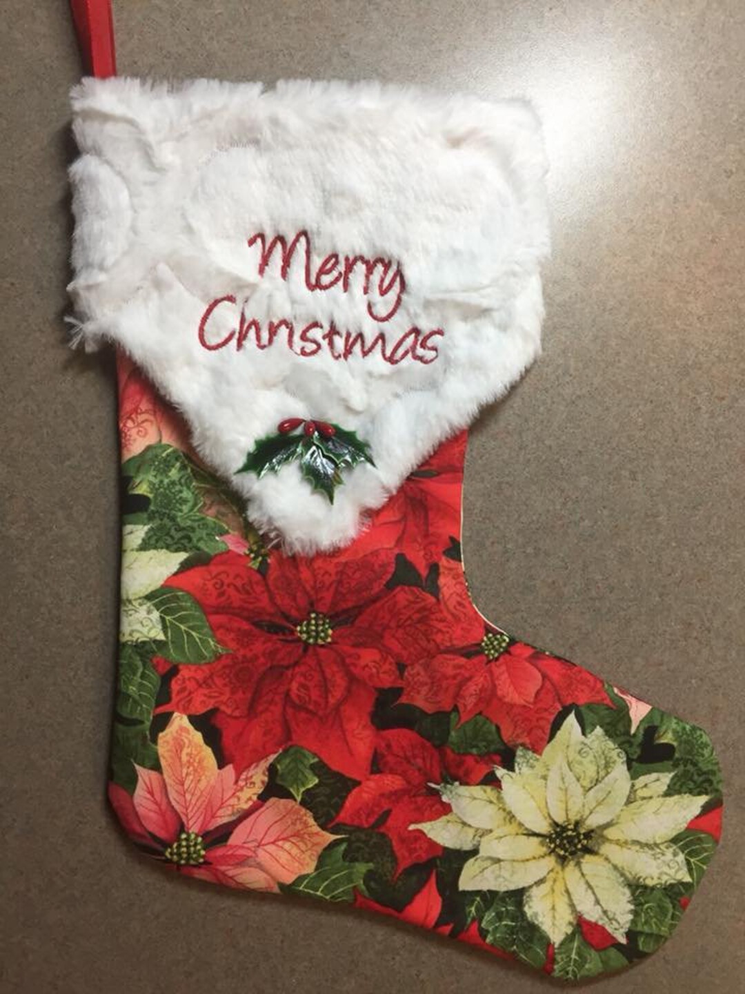 MADE TO ORDER, Custom Handmade Embroidered, Personalized Christmas ...