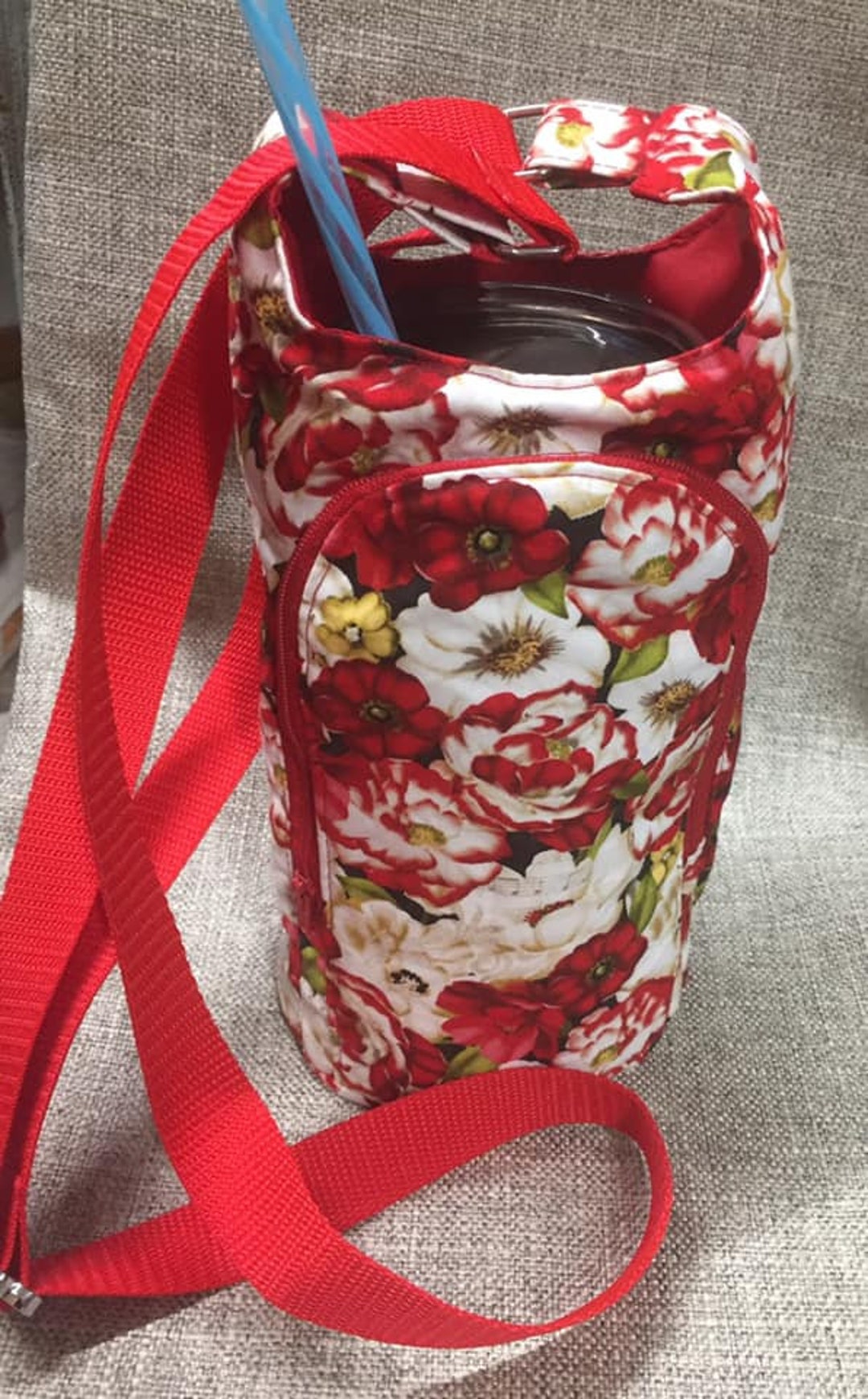 Water Bottle Cross Body Bag - Etsy
