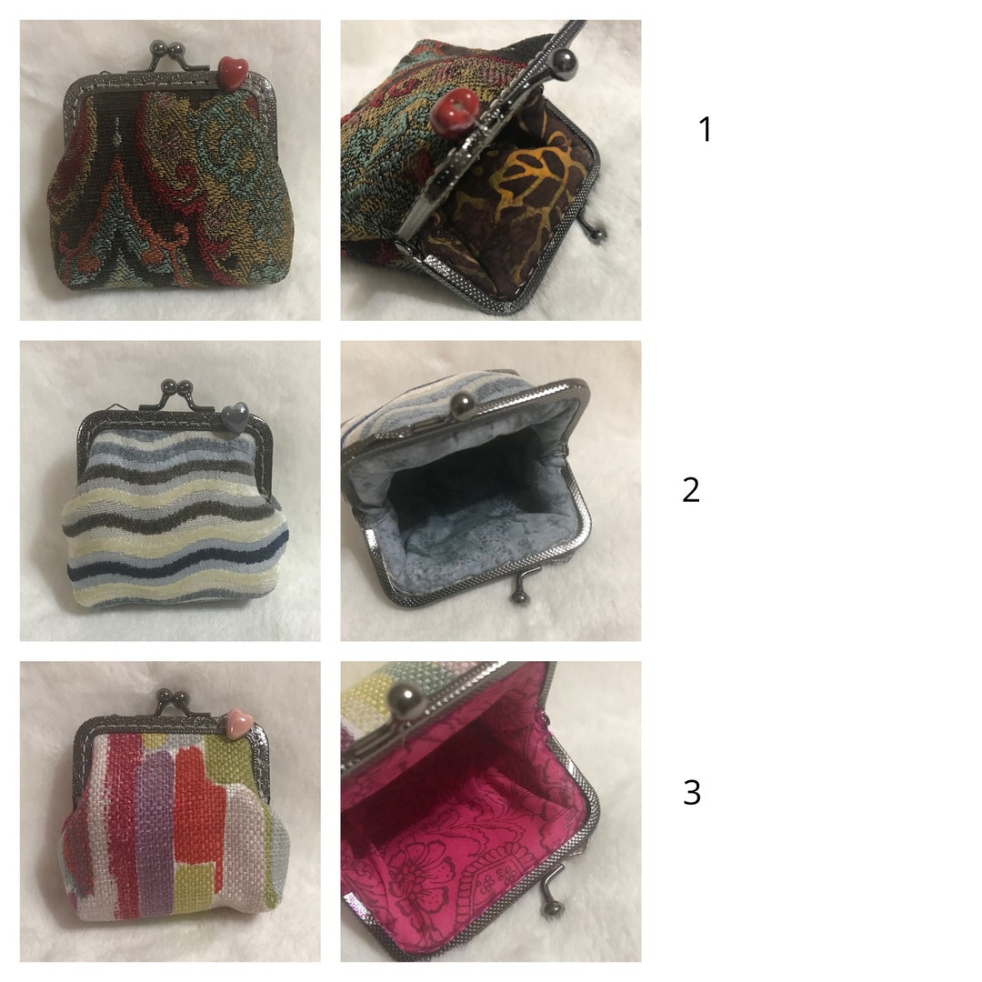 Kiss Clasp Coin Purse - Etsy