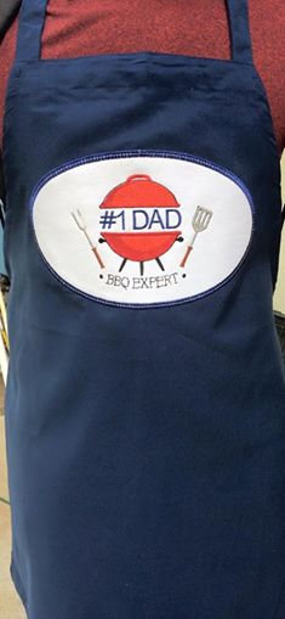 Dad BBQ Apron - Etsy