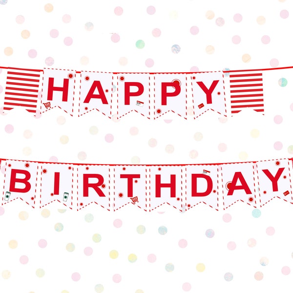 Target Theme Birthday Party - Etsy