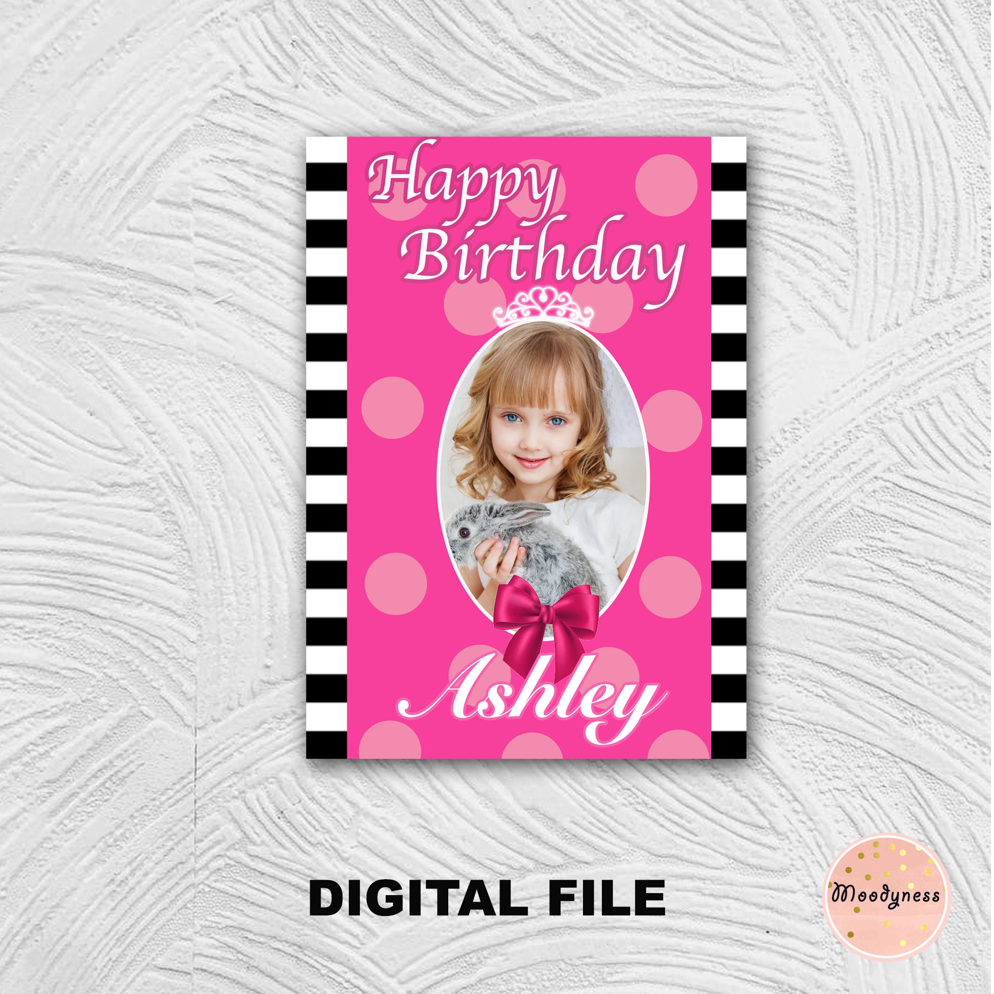 Pink Diva Bingo Cards Printable 20 Cards Diva Girl Party | Etsy