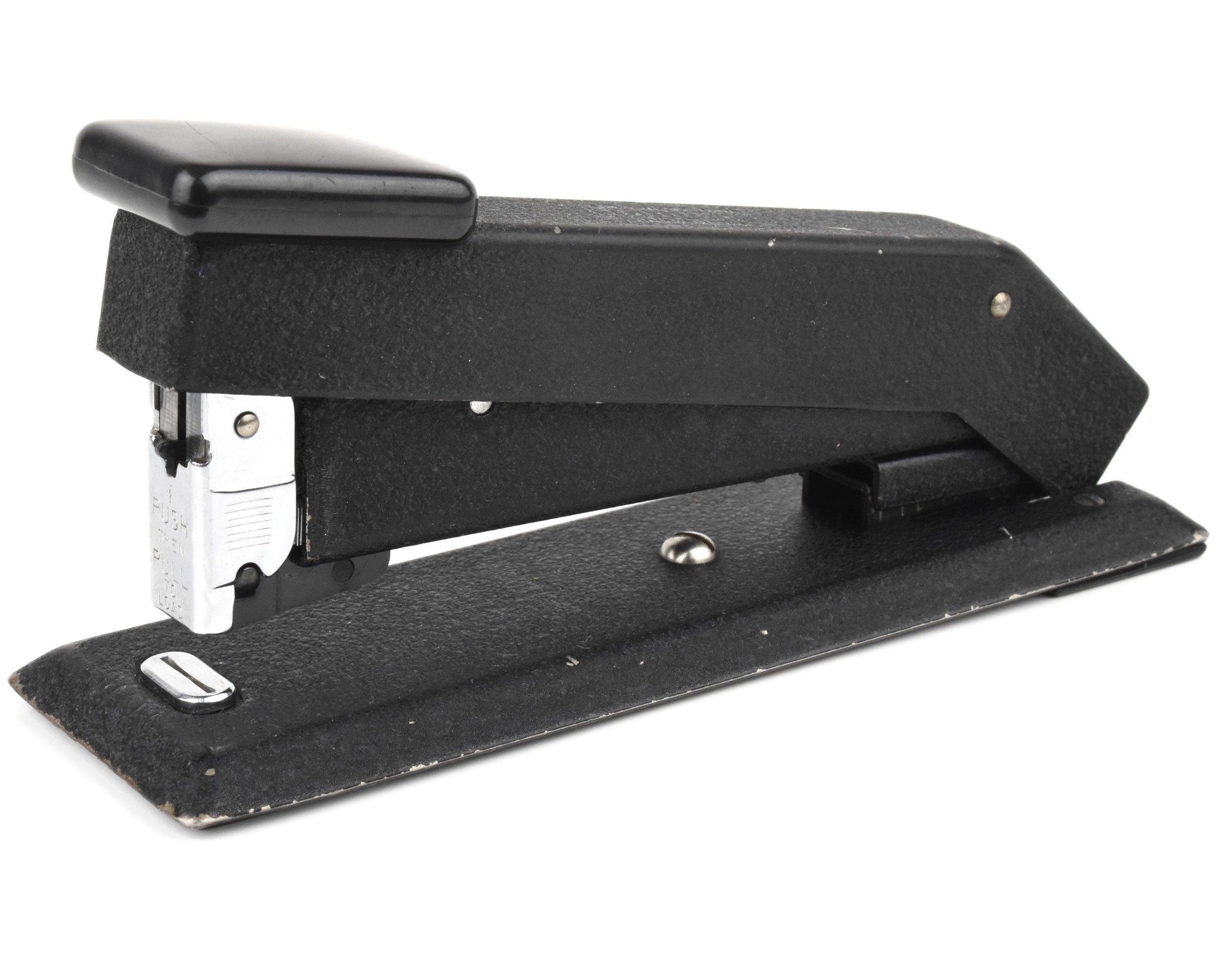 Vintage Mid Century Bostitch B5 Textured Black Heavy Duty Desktop ...