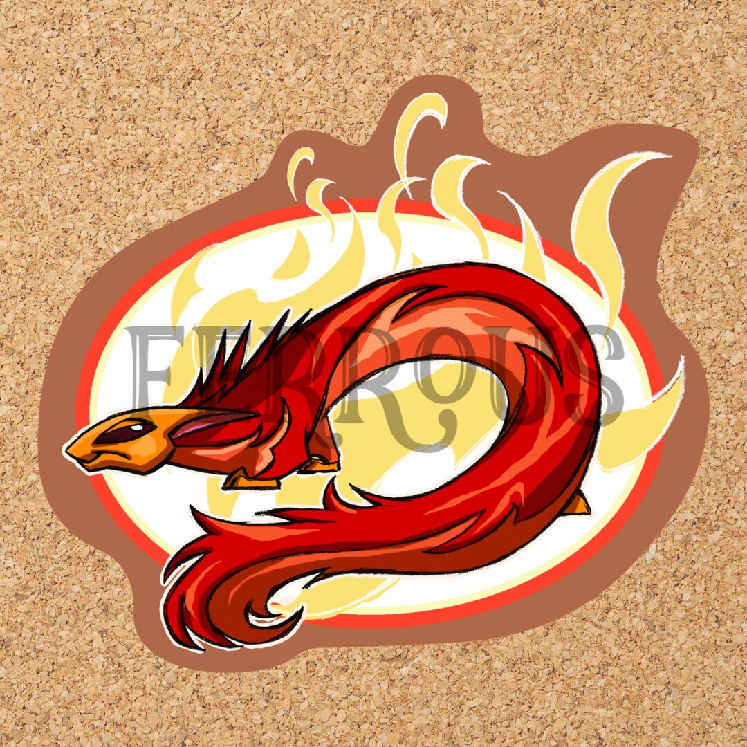 Fire Ryuneko - Web Comic Stickers - Furry Community - Anthro Decals ...