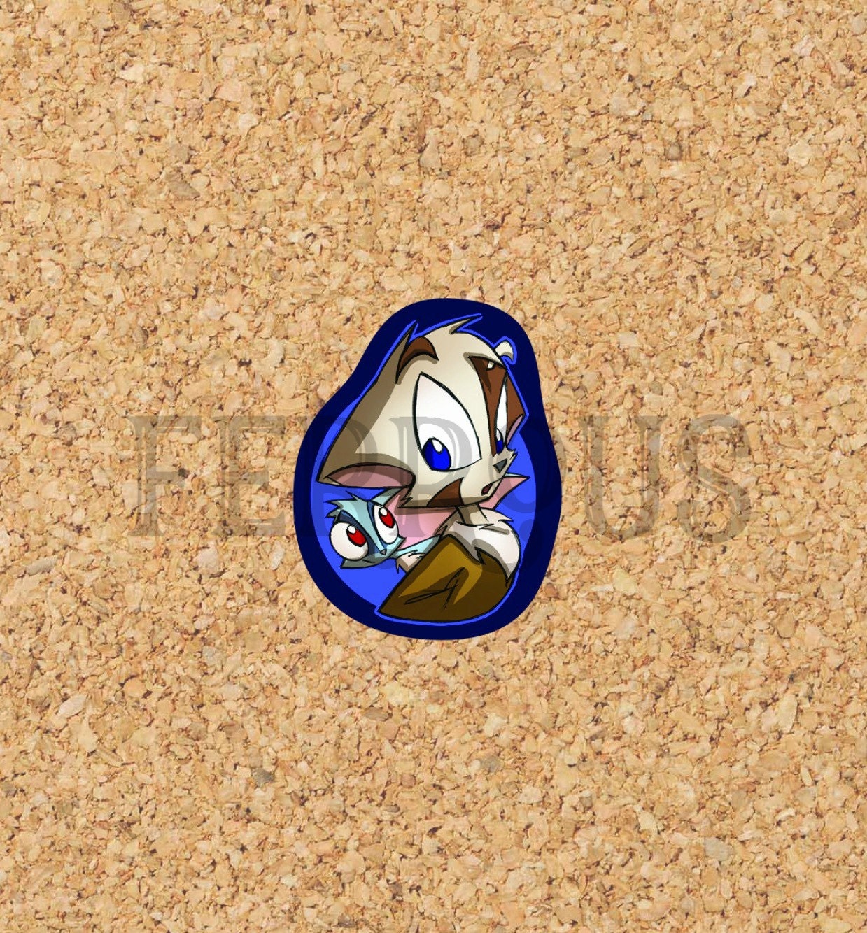 Dreamkeepers Mace & Whip Sticker Web Comic Stickers Furry Community ...