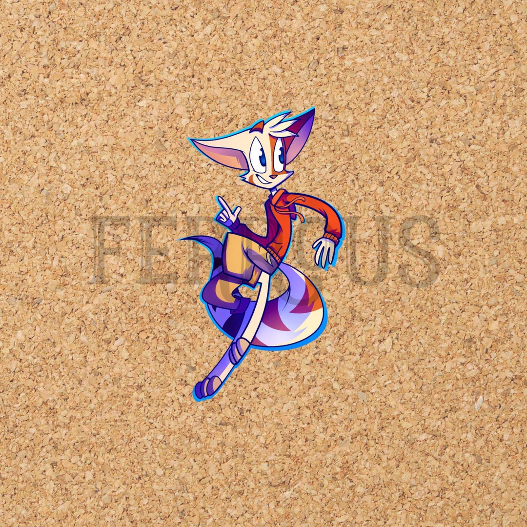 Dreamkeepers Mace Sticker - Web Comic Stickers - Furry Community ...