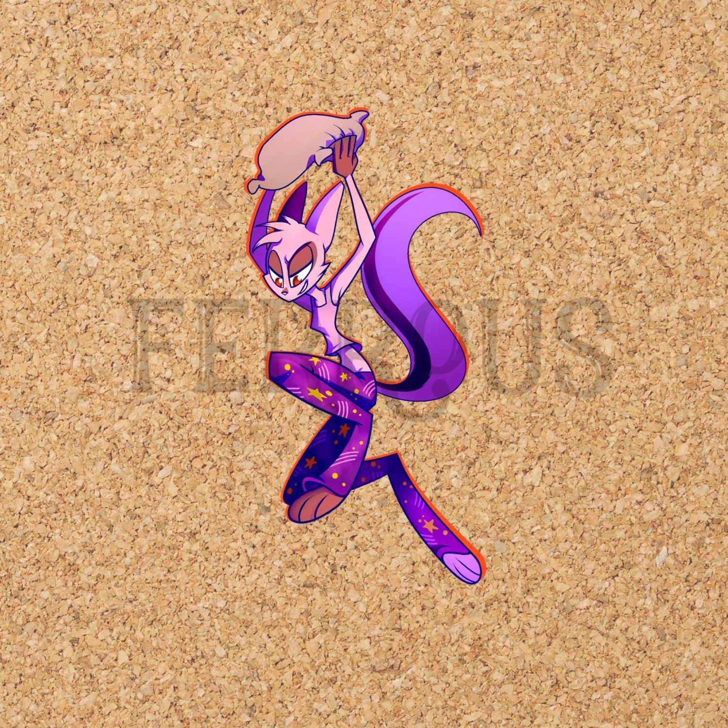 Dreamkeepers Vi Sticker - Web Comic Stickers - Furry Community - Anthro ...