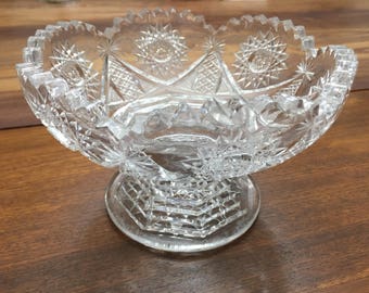 Crystal compote | Etsy