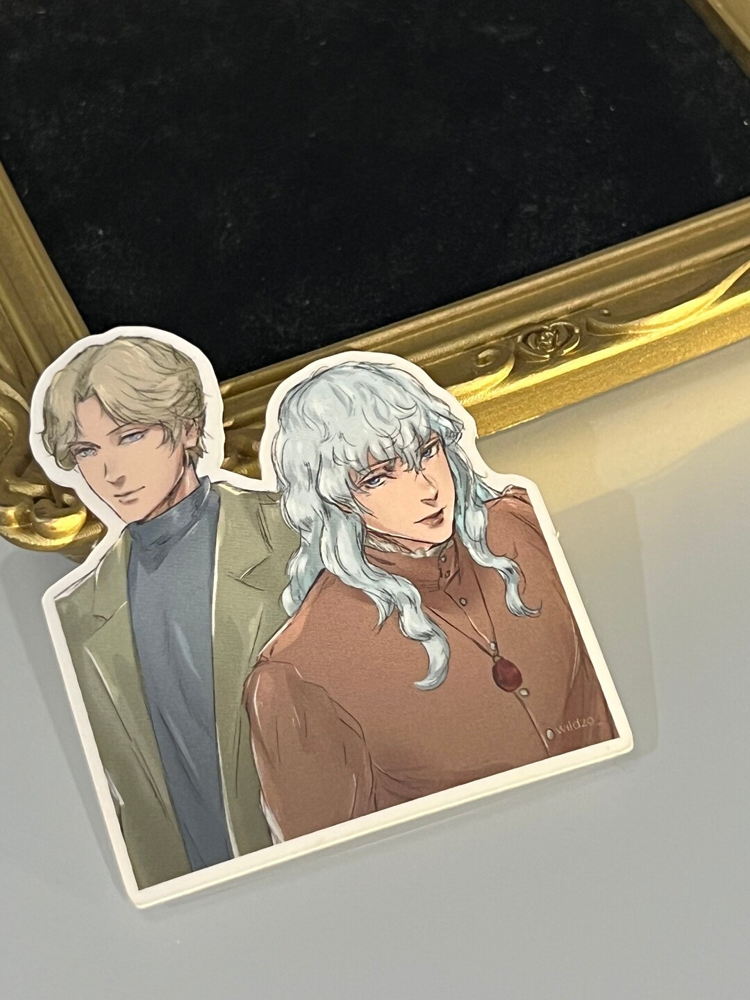 Monsters - Griffith and Johan Sticker - Etsy