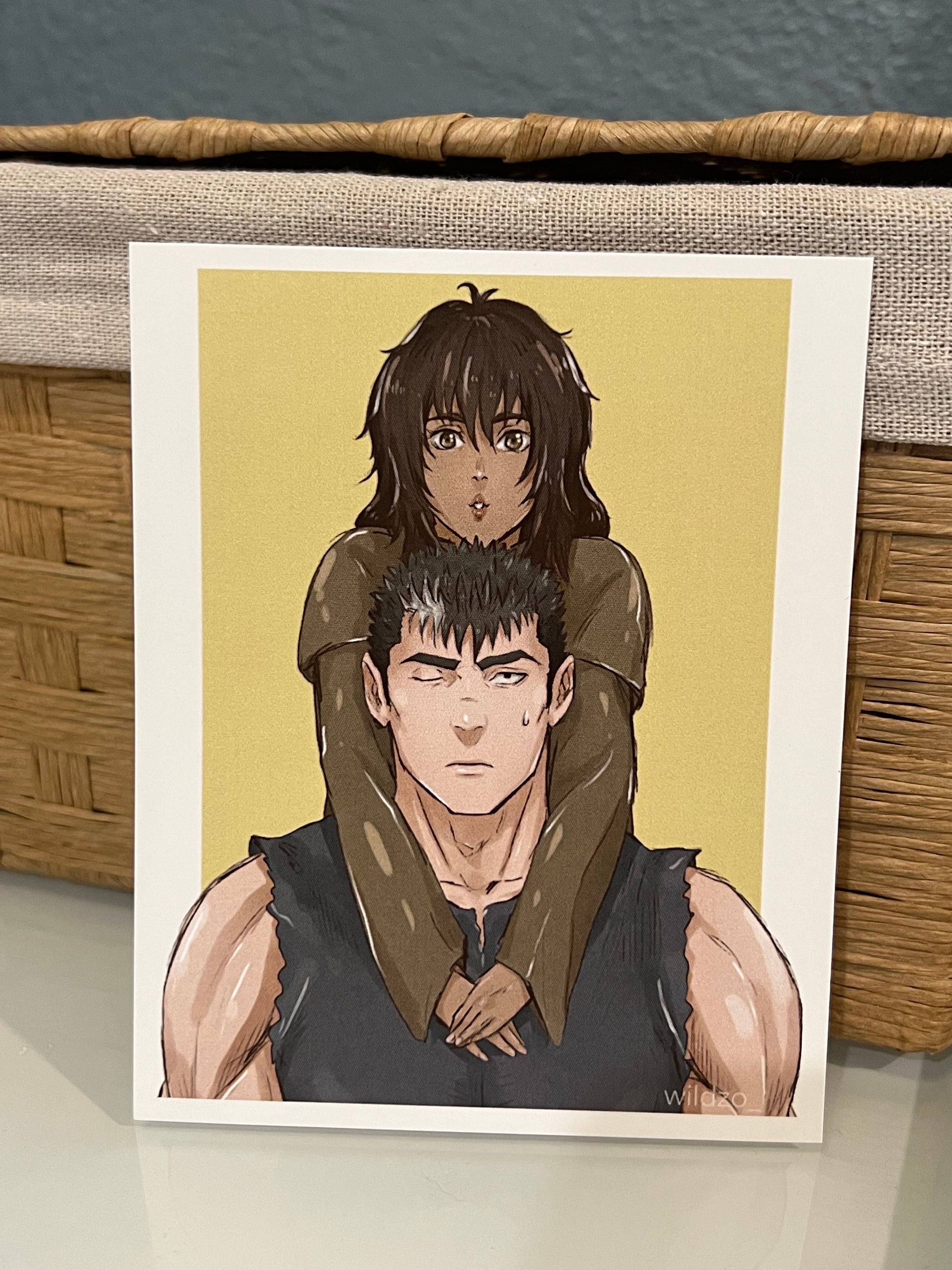 Berserk Guts And Casca Child