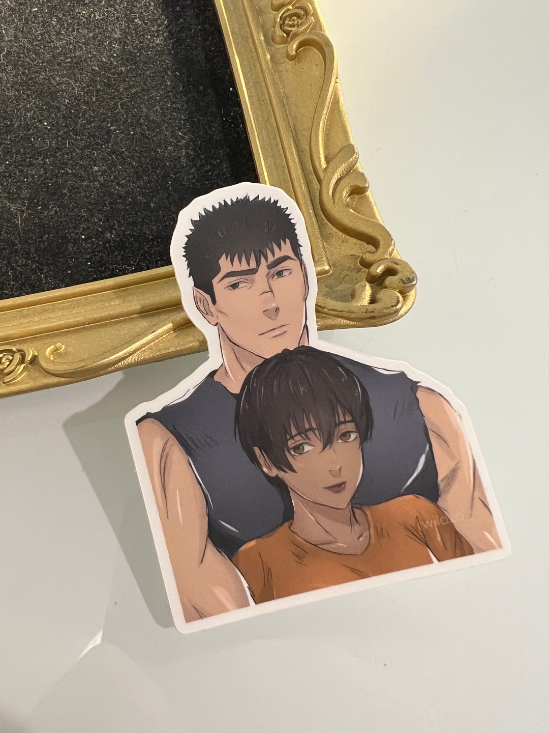 The Lovers - Guts and Casca Sticker - Etsy