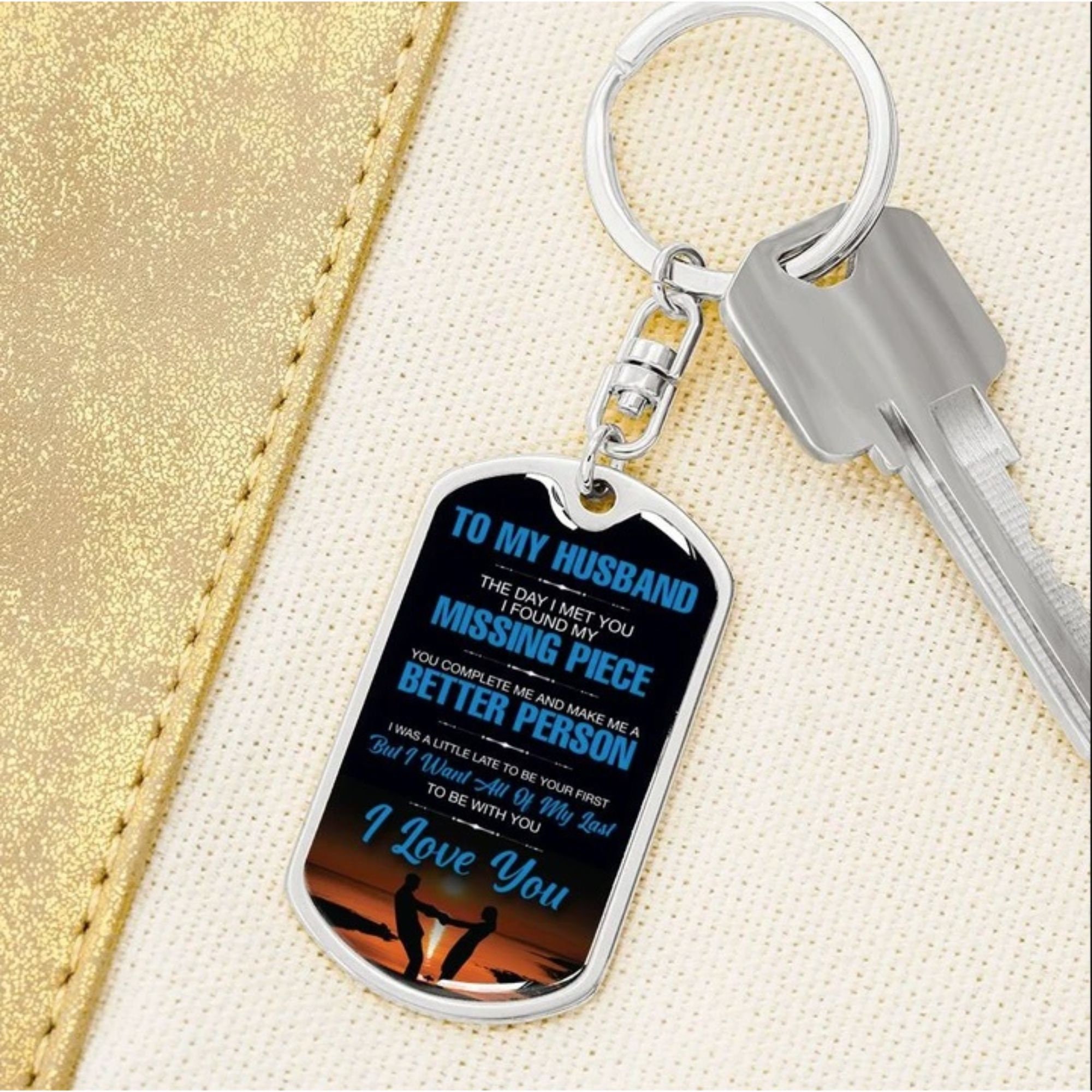 Key Holder Keychain Husband Anniversary Gift Husband Gift - Etsy