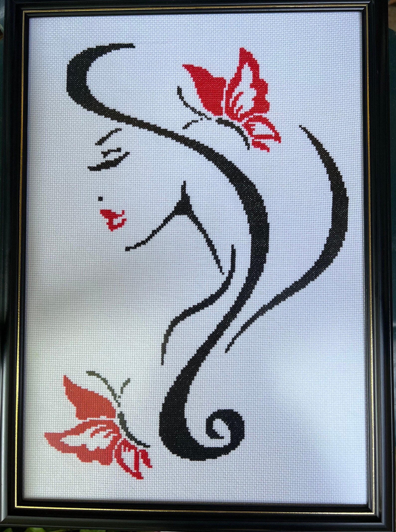 Cross Stitch, Gobelin, Embroidered Handmade Gobelin, Arras, Finished ...