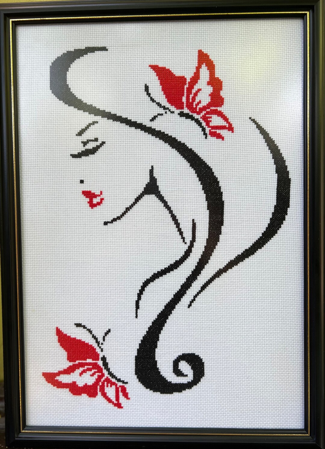Cross Stitch, Gobelin, Embroidered Handmade Gobelin, Arras, Finished ...