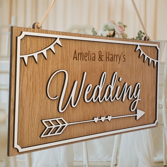Wedding Direction Arrows