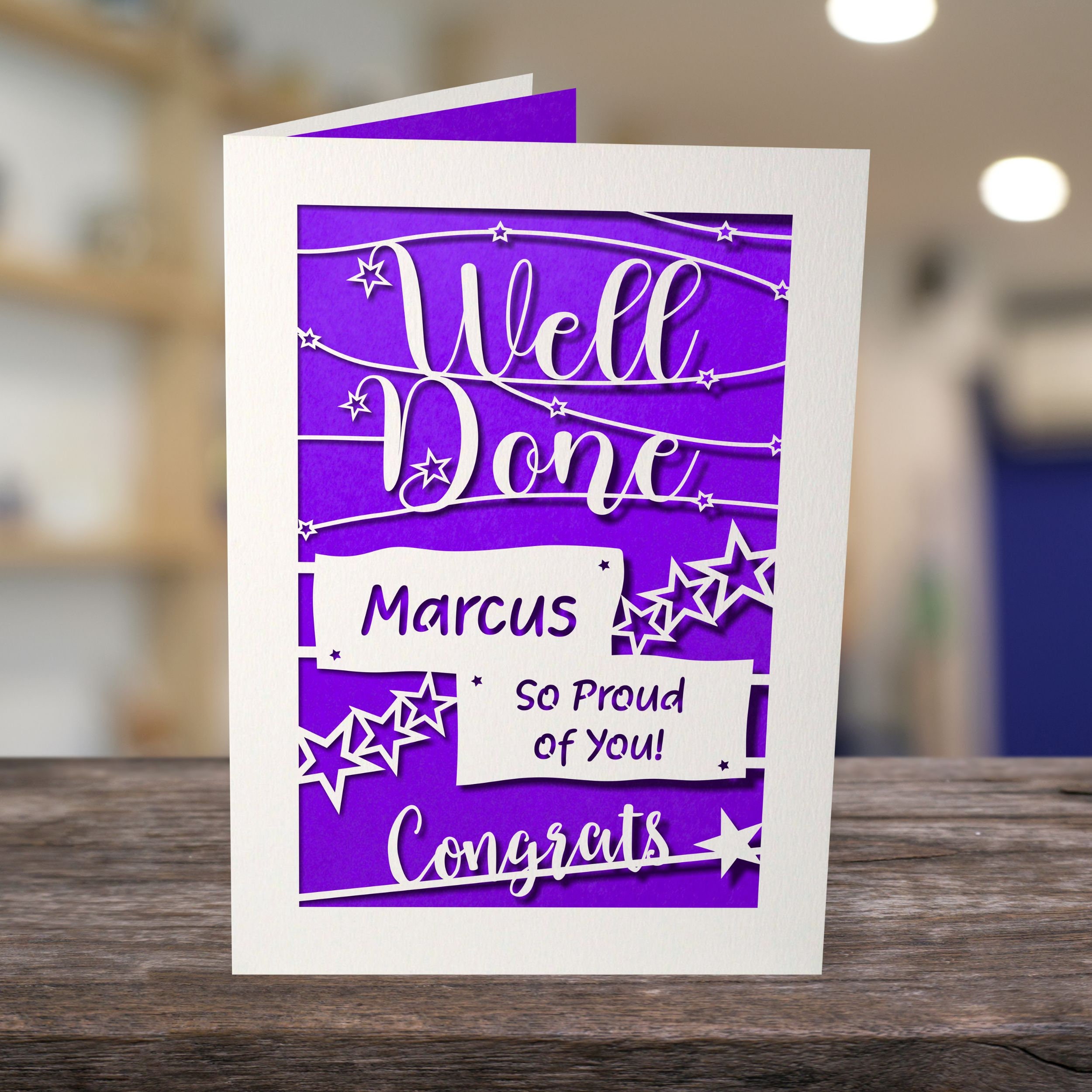 Well Done Congratulations Card for Exam Results New Job - Etsy UK