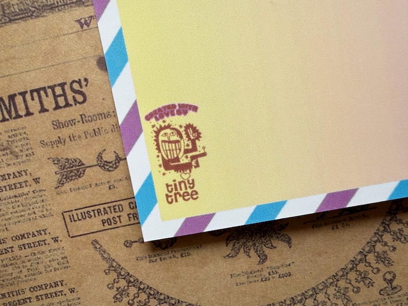 A6 Art Postcard - Vintage Illustration | Snail Mail, Happy Mail ...