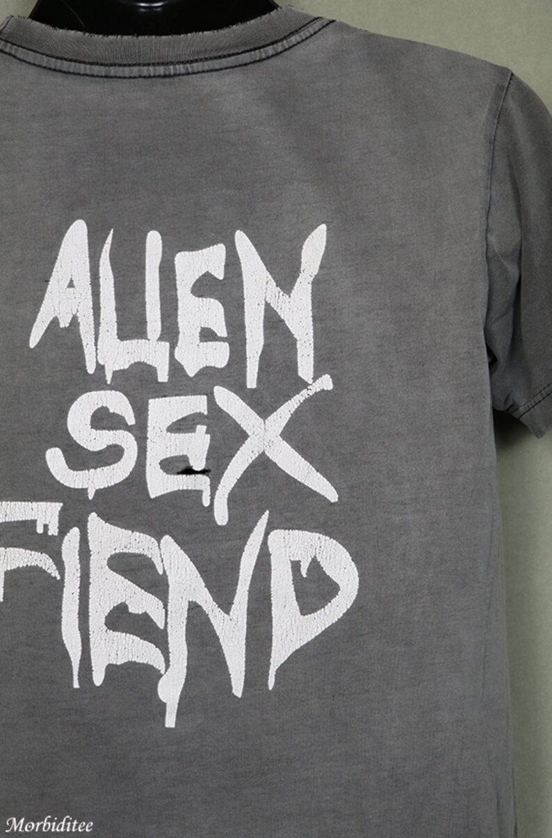 Alien Sex Fiend T Shirt Vintage Rare Shirt Ministry Christian Etsy