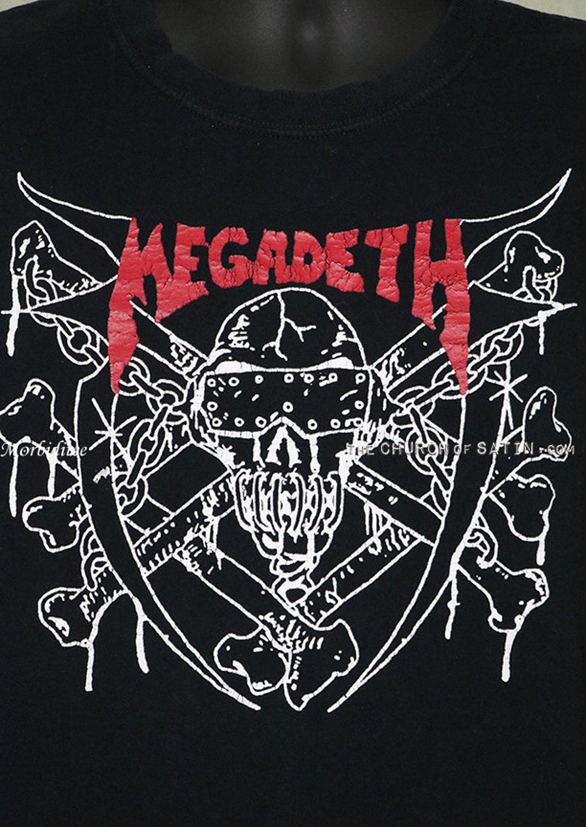 Megadeth t-shirt long sleeve vintage rare tee black T-shirt | Etsy