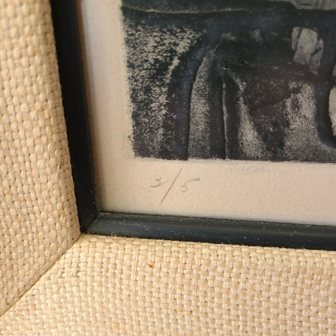 Joseph M. Ruffo Triptych Etching "tristan and Iseult" 1962 Signed ...