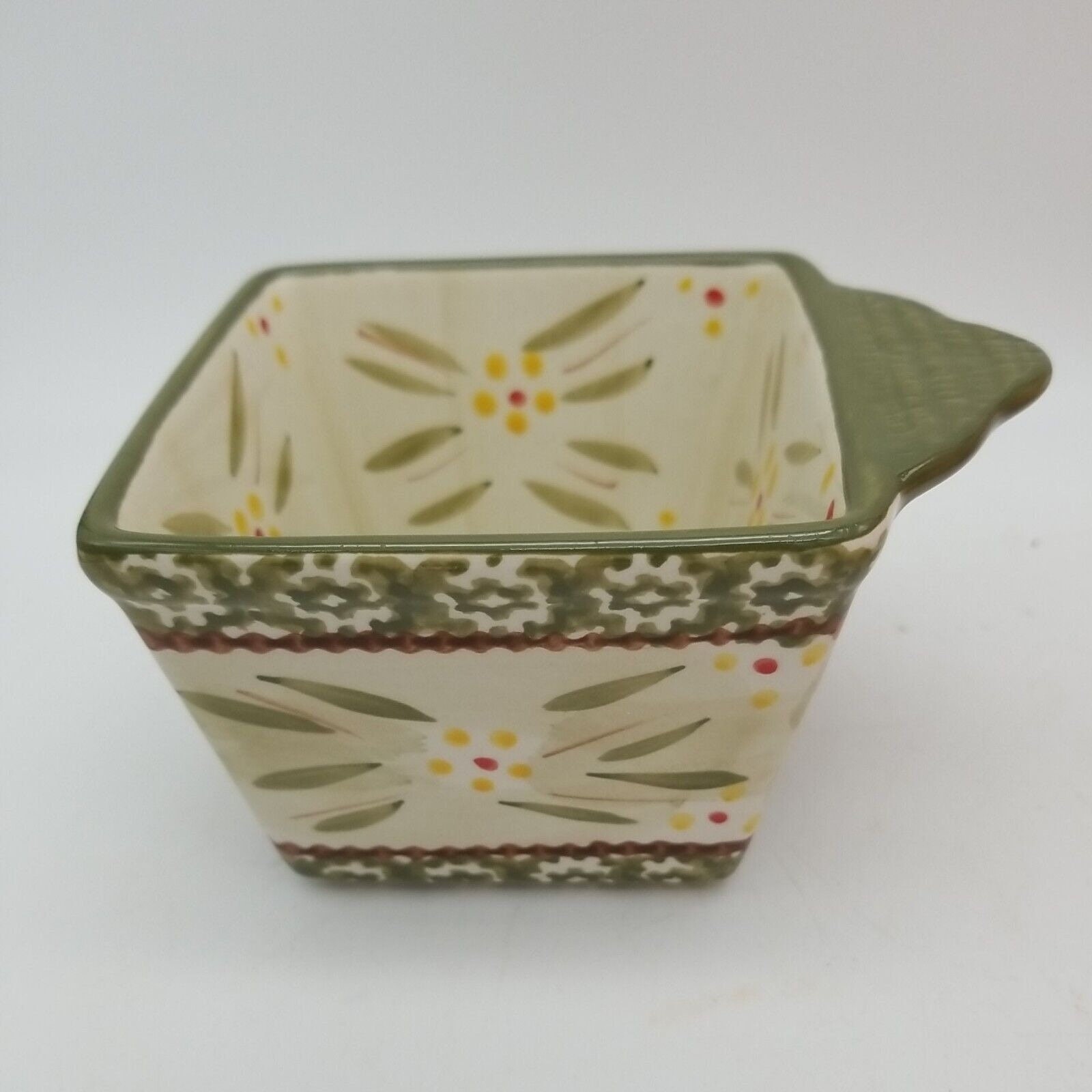Temptations by Tara Presentable Ovenware Old World Green Ramekin ...