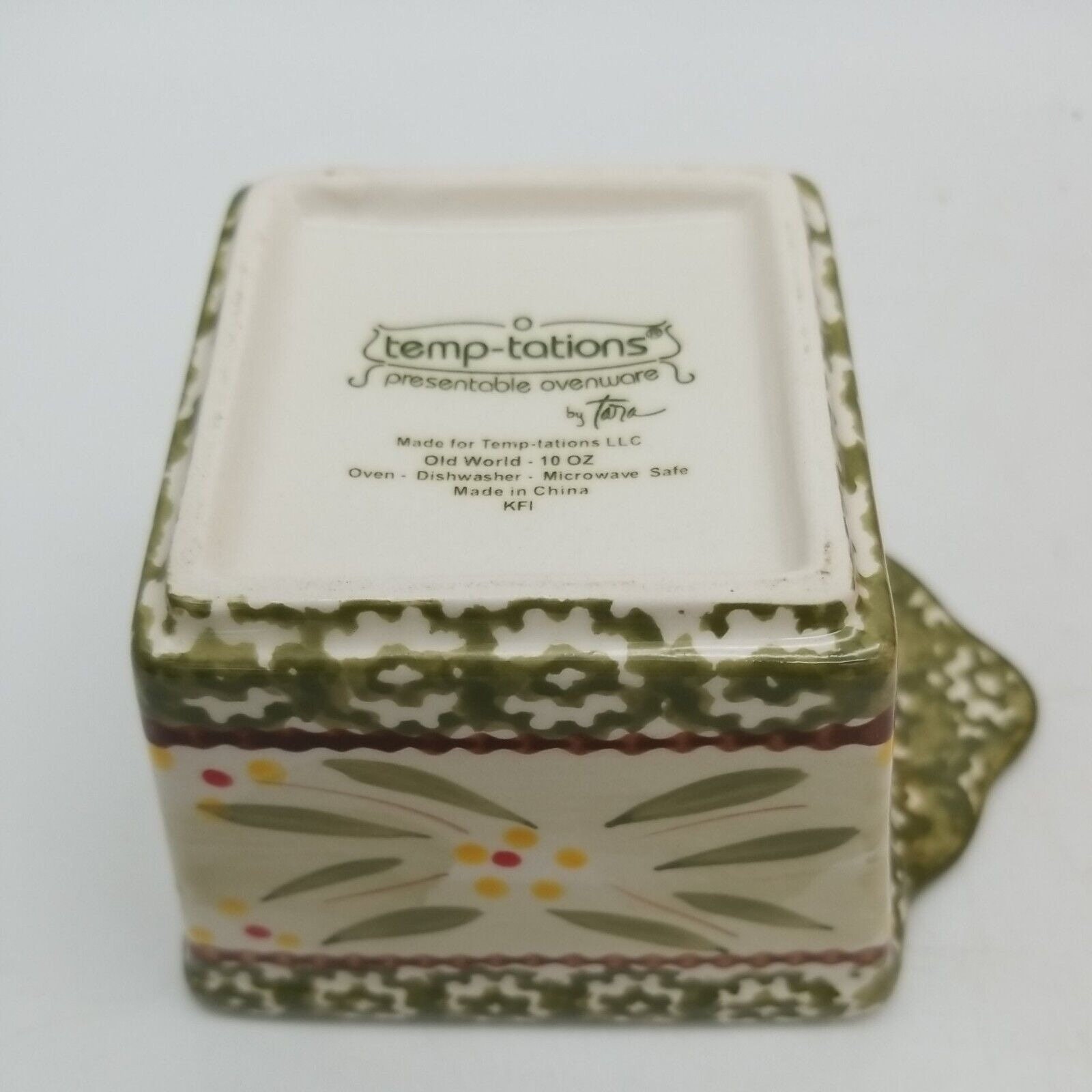 Temptations by Tara Presentable Ovenware Old World Green Ramekin Serving Dish - Etsy