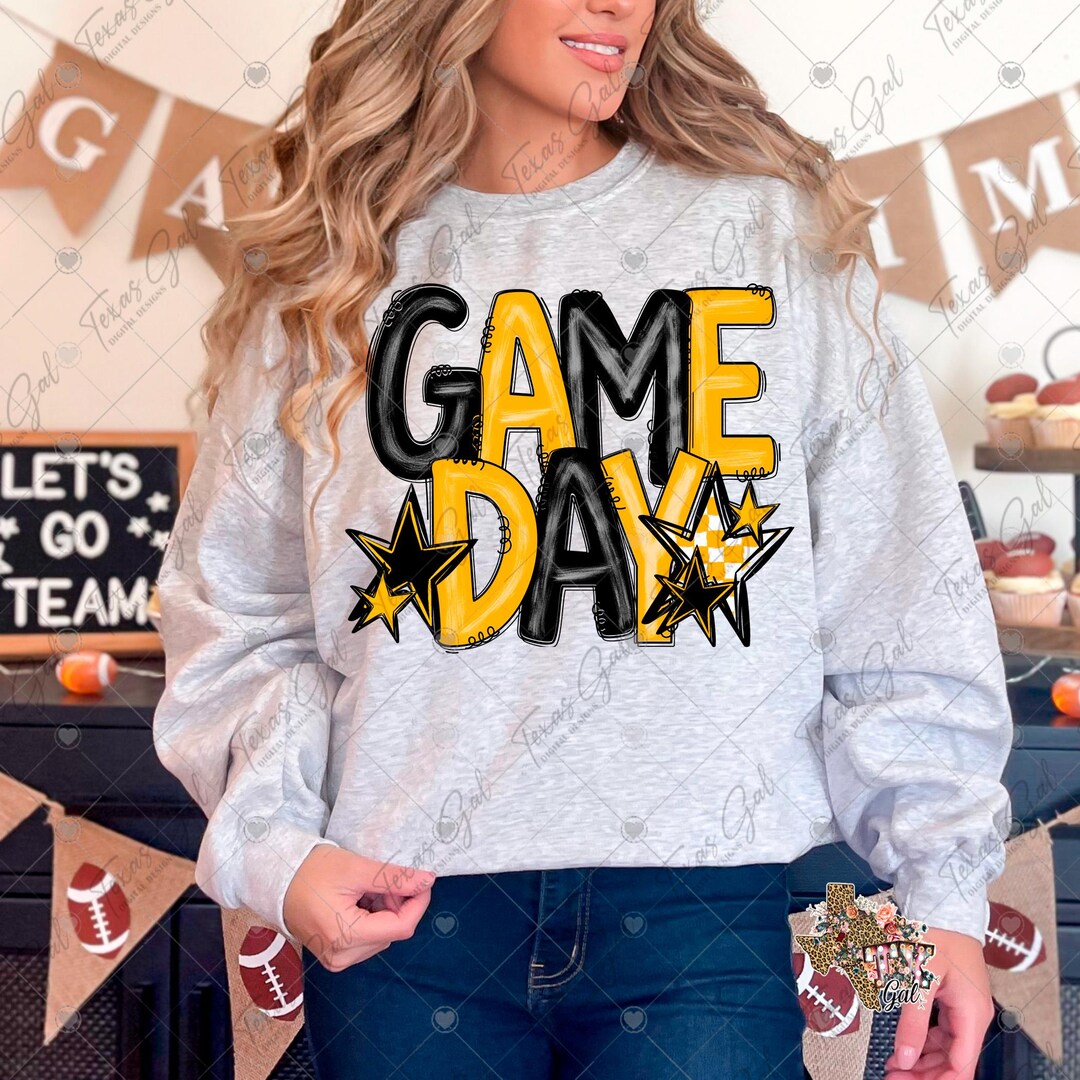 Game Day PNG, Retro Checkered Football Png, Sports, Football Mama Png ...