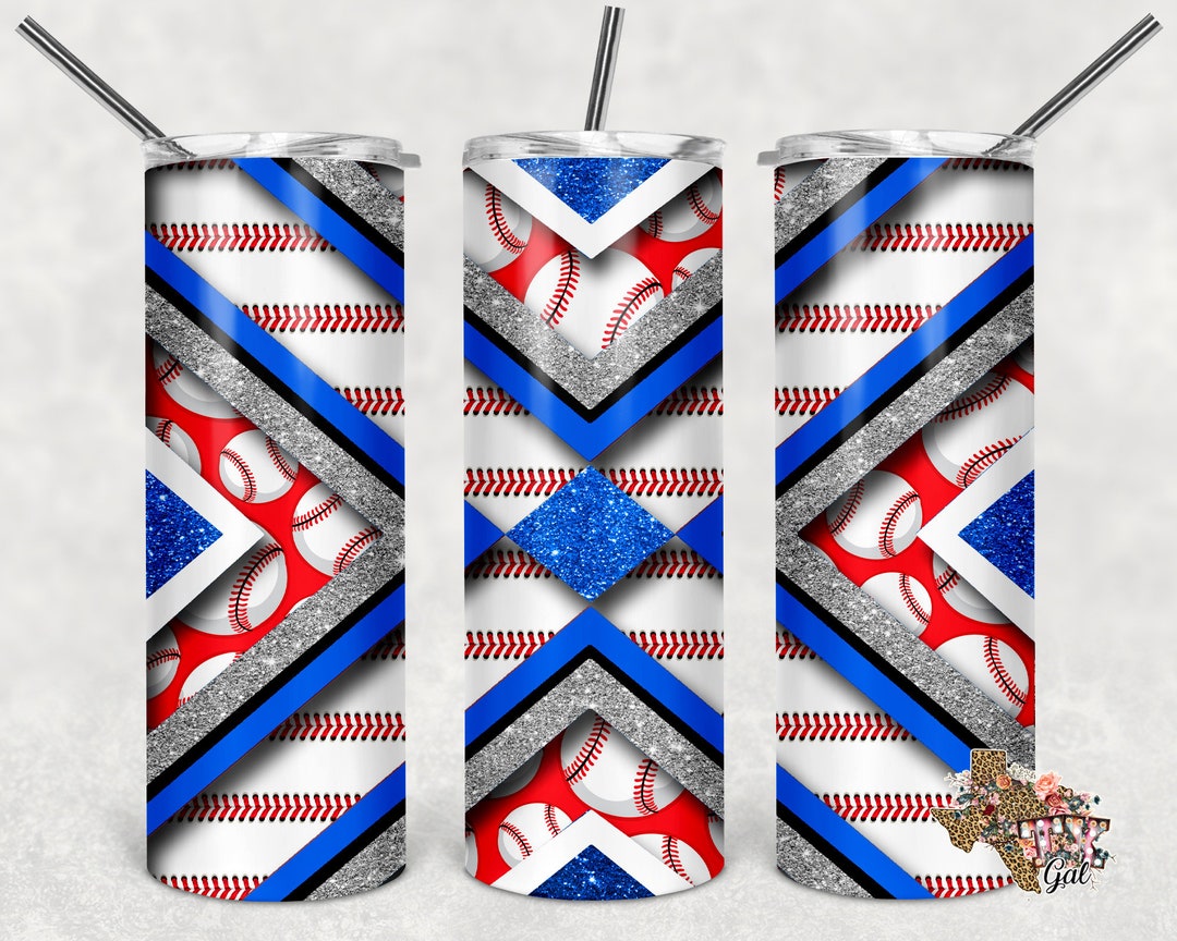 Baseball, Tumbler Design, 20 Oz Skinny Tumbler Design, Tumbler ...