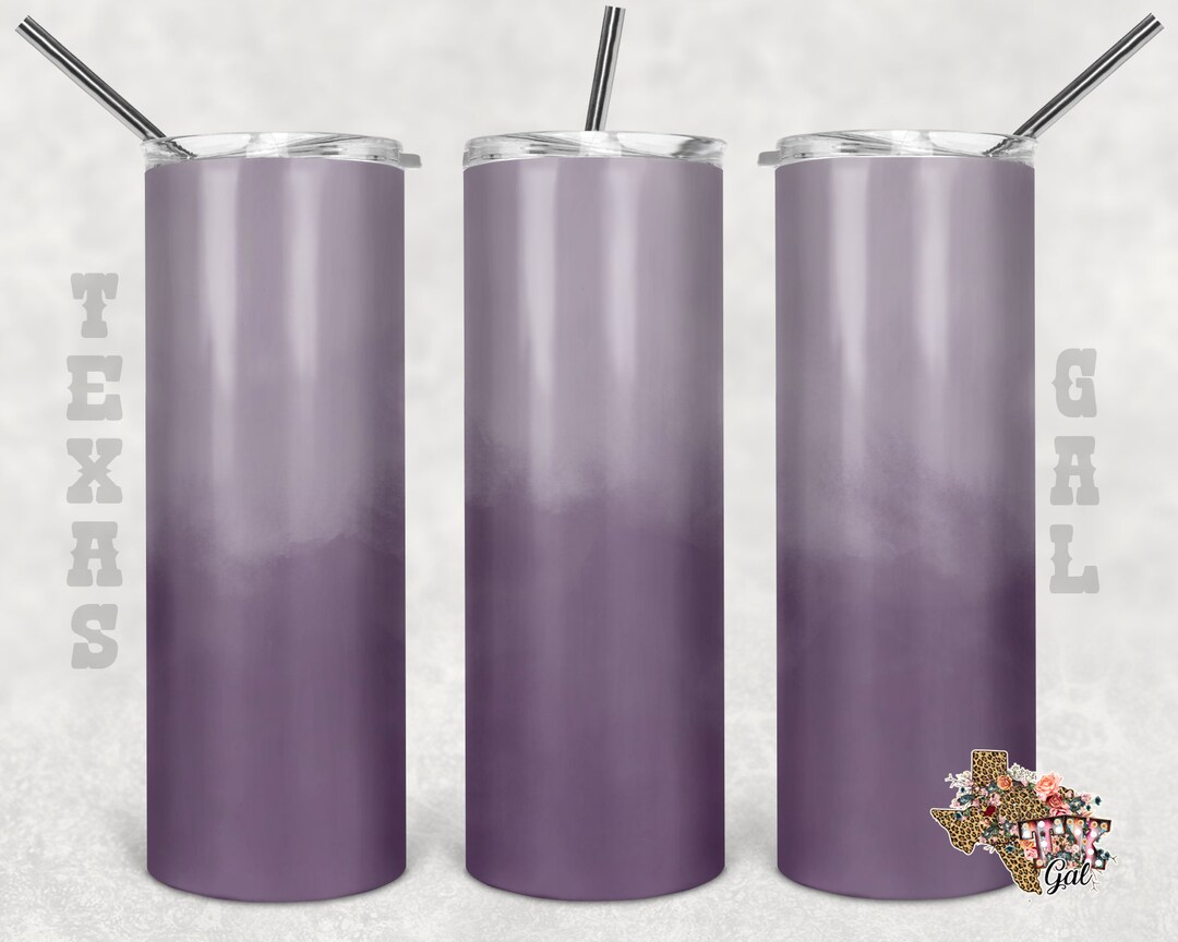 20 Oz Skinny Tumbler Smokey Hazy Mauve Seamless Sublimation Design PNG ...