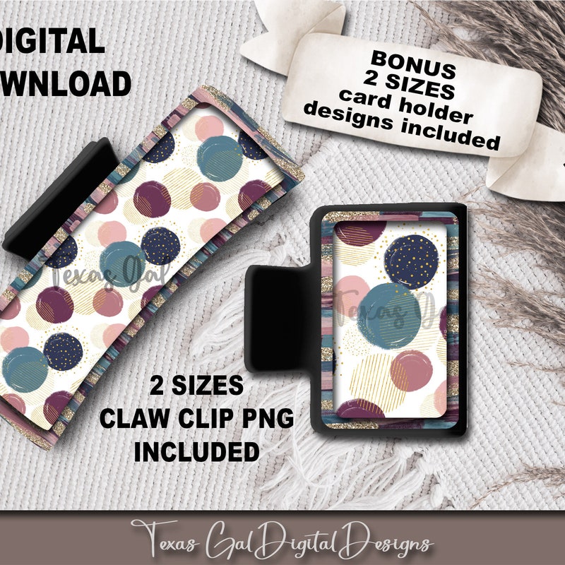 Teal Hair Claw Clip Small - Etsy