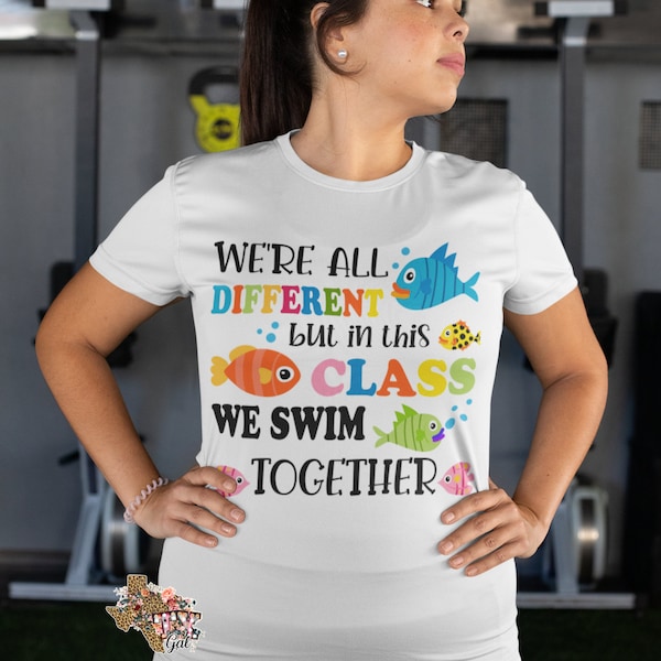 Swim Together Svg - Etsy