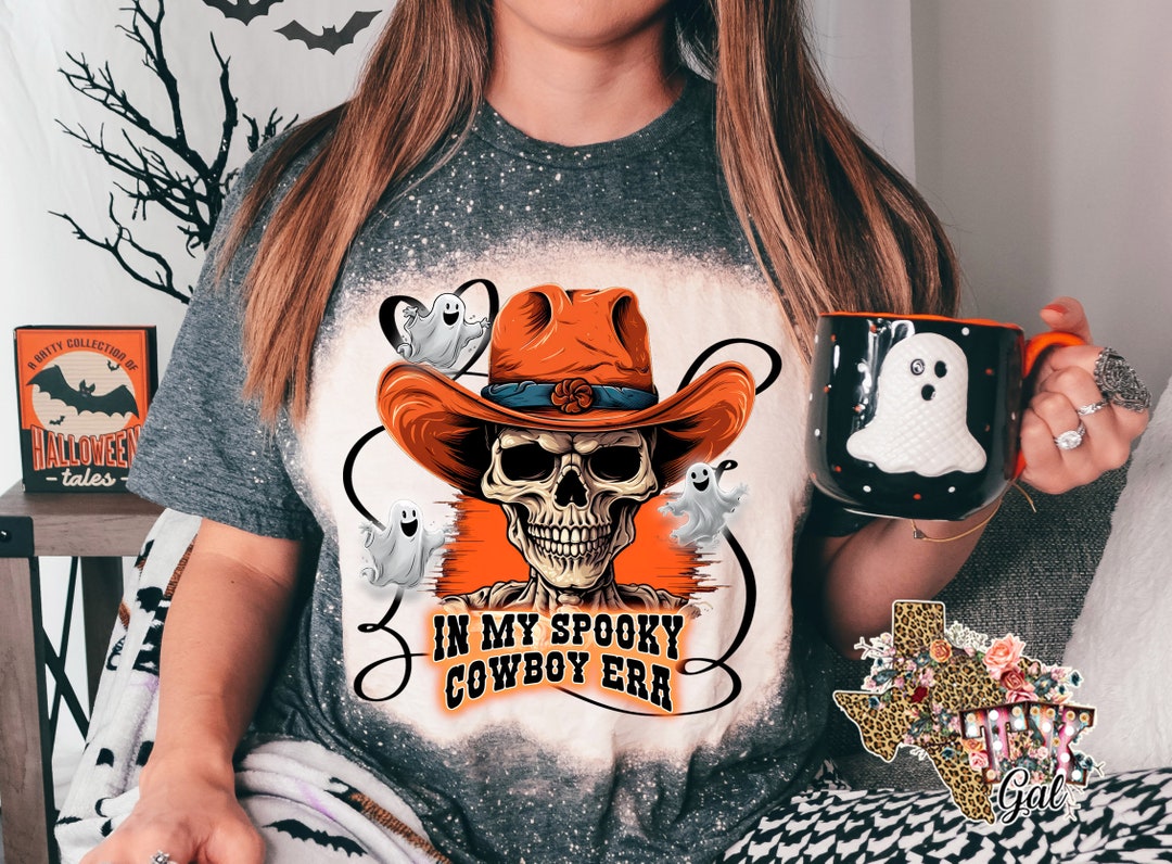 In My Spooky Cowboy Era PNG, Boho PNG, Western PNG, Sublimation Design ...
