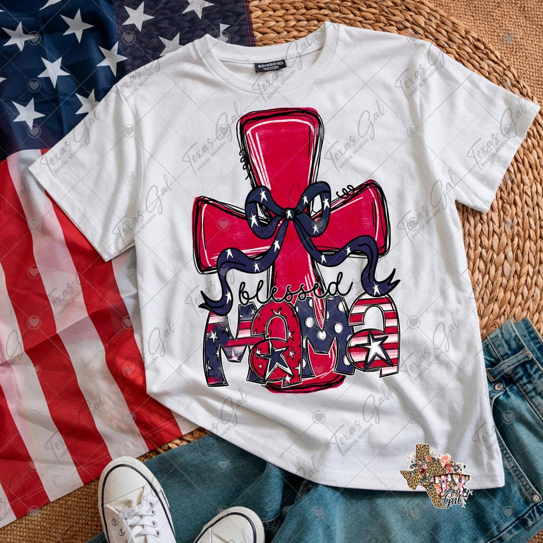 Blessed Mama PNG, Mama Png, Mama Cross Png, Hand Drawn Cross Png ...