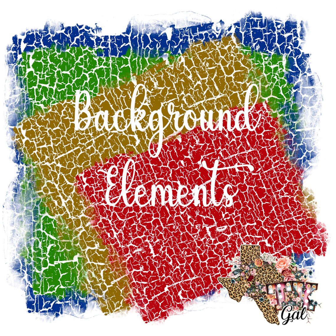 Crackle Background Splash Element Clipart Digital Instant Download PNG ...