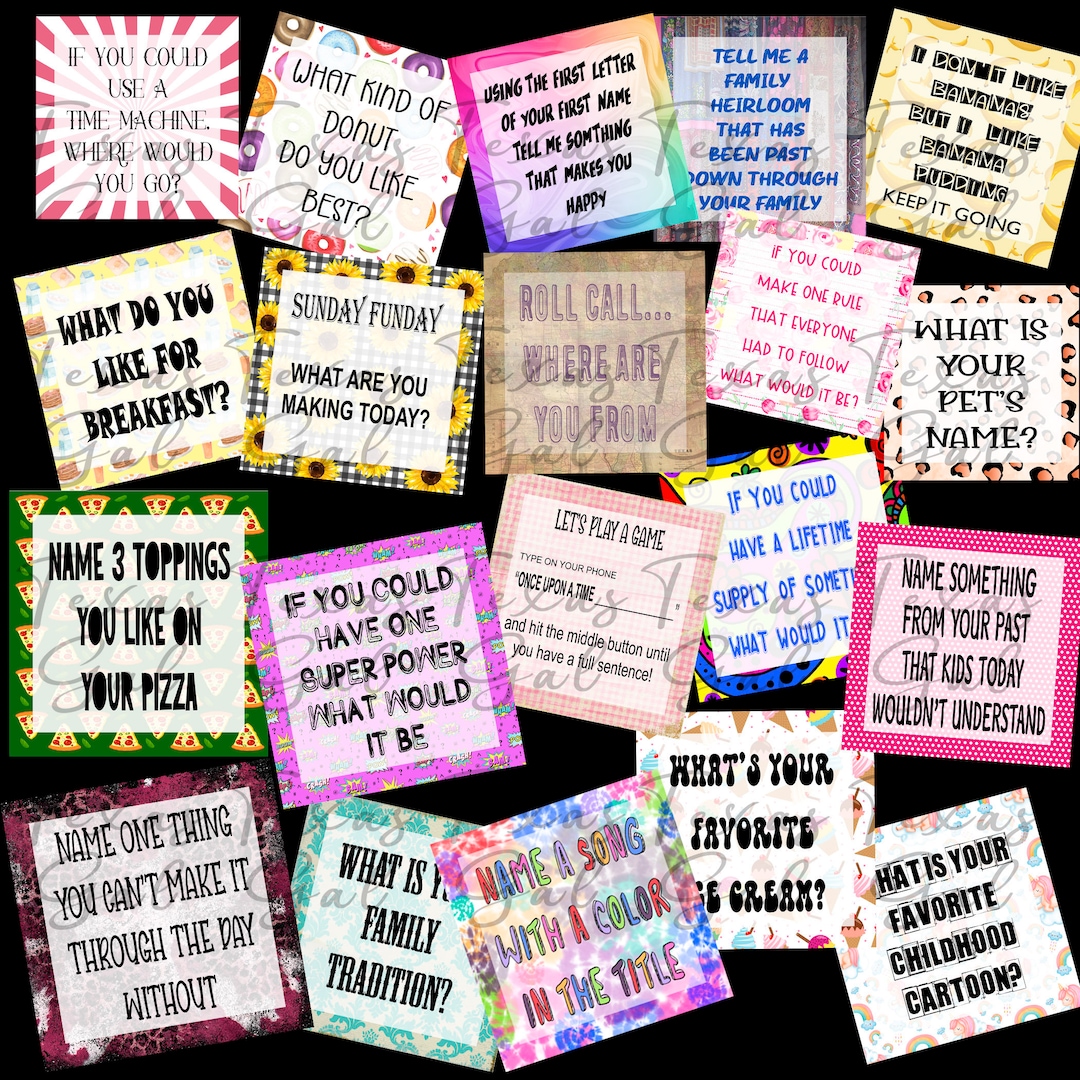 Engagement Interactive Social Media Bundle, Fun Social Media Posts ...