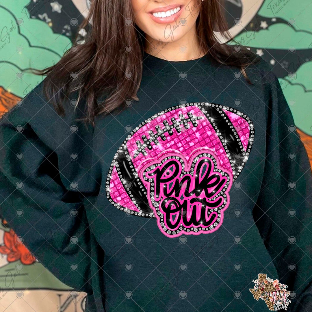 Pink Out PNG, Cancer Awareness PNG, Pink Football Png, School PNG ...