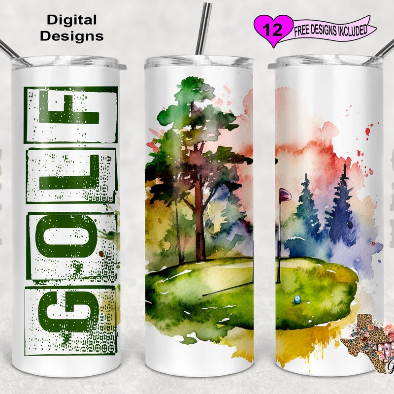 Golf Tumbler - Etsy