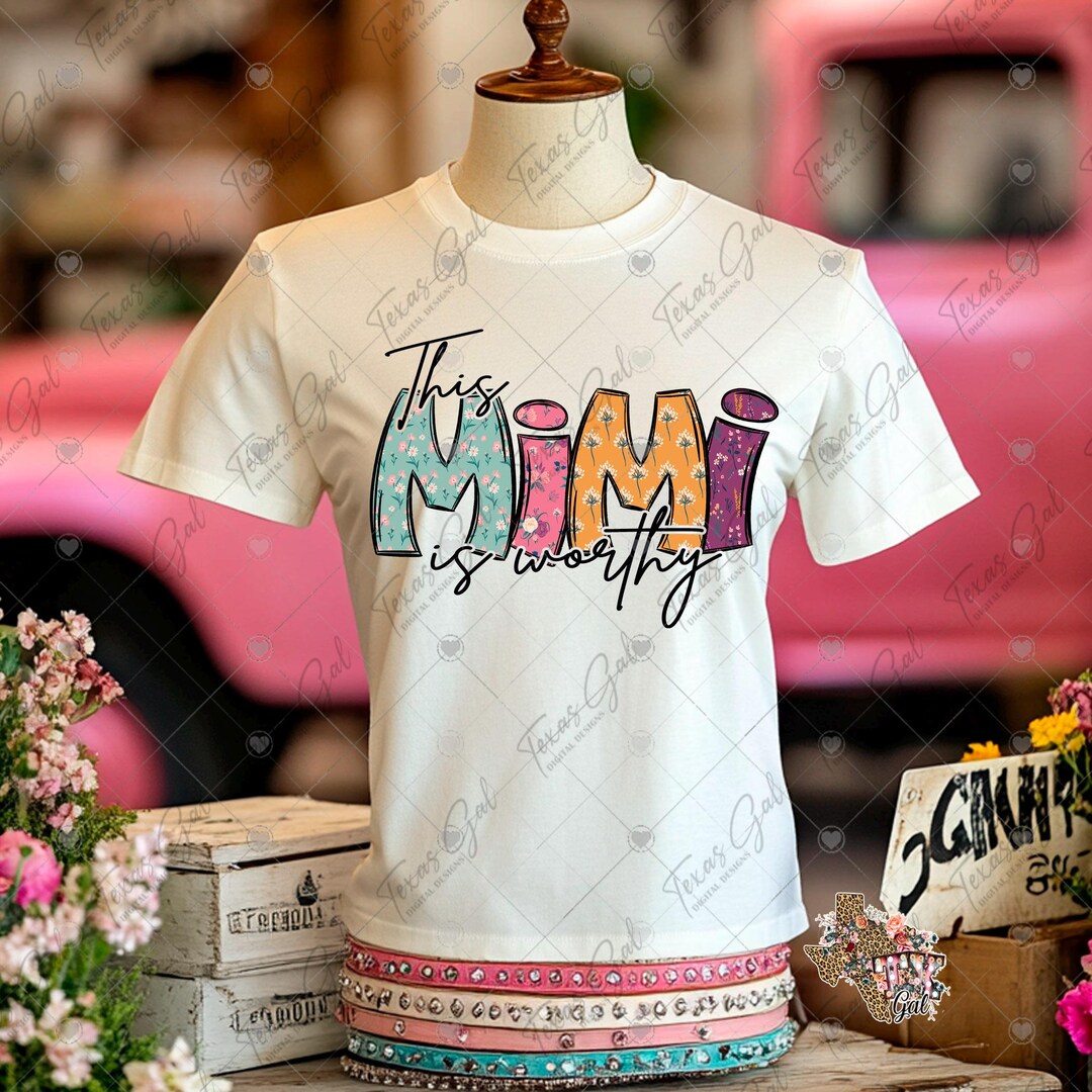 This Mimi is Worthy PNG, Doodle Letters Png, Mimi Png, Christian Mimi ...