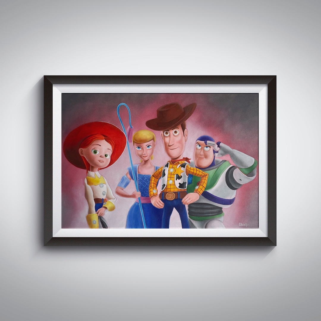 Toy Story - Jessie,bo Peep, Woody, Buzz Lightyear - Etsy