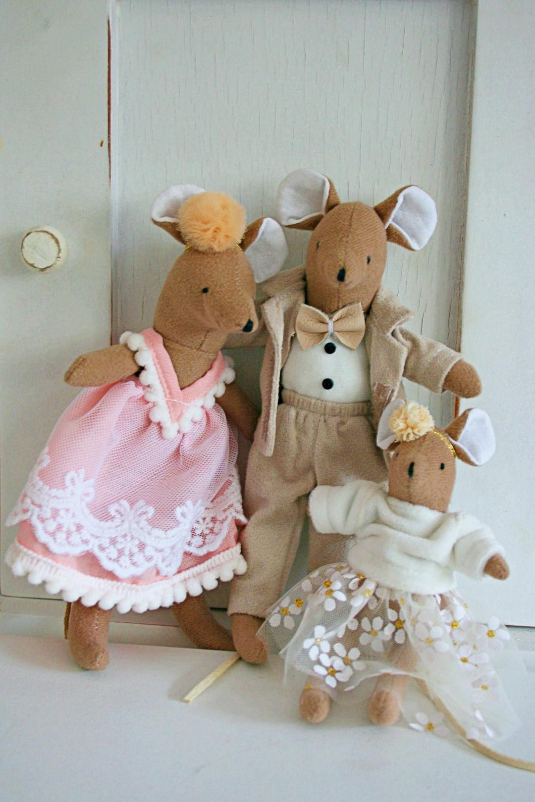 Mouse Doll Family , Mouse Toys , Mouse Toy , Mouse Family , Gift Mouse ...