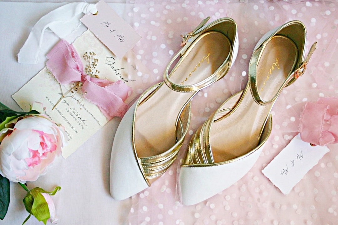 Leather Bridal Flat Shoes, Flats Handmade, Comfortable Flats, Leather ...