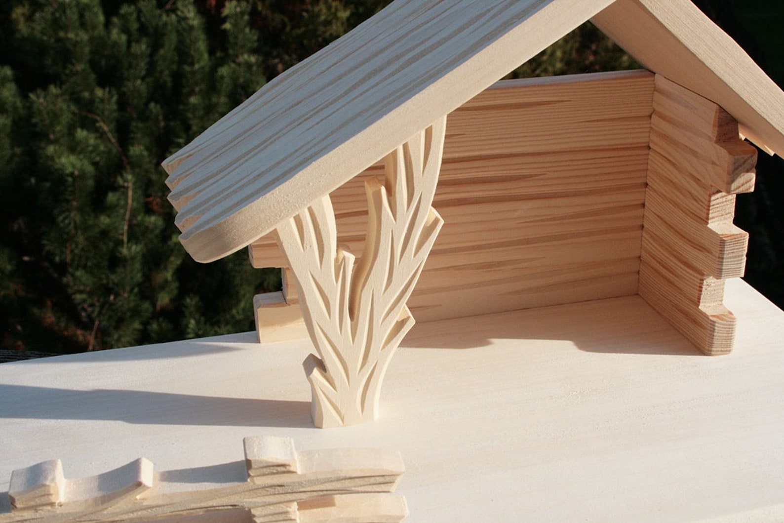 Wooden Farm Hand Carved Gift for Children Animal Farm - Etsy